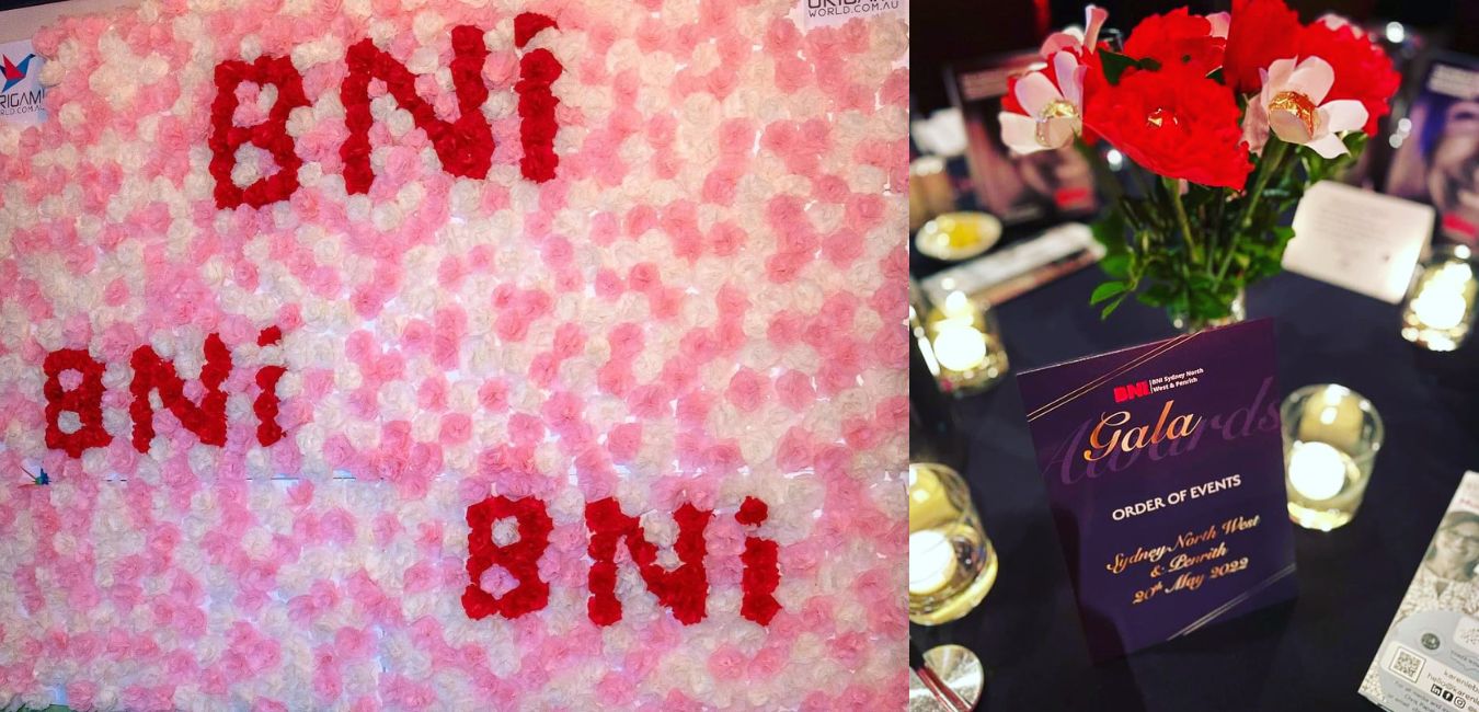 Origami World Installation For BNI Gala Dinner 2022