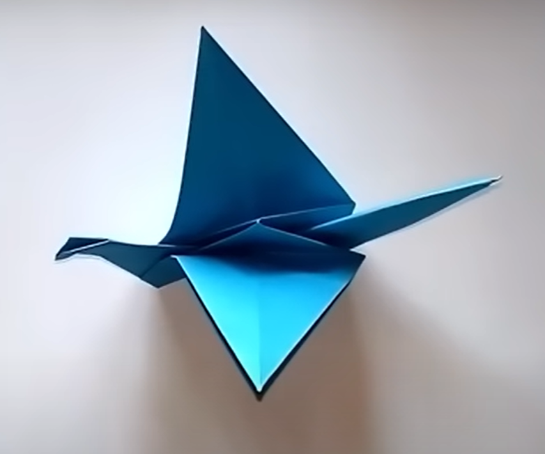 How to fold Origami Flapping Bird – Origami World