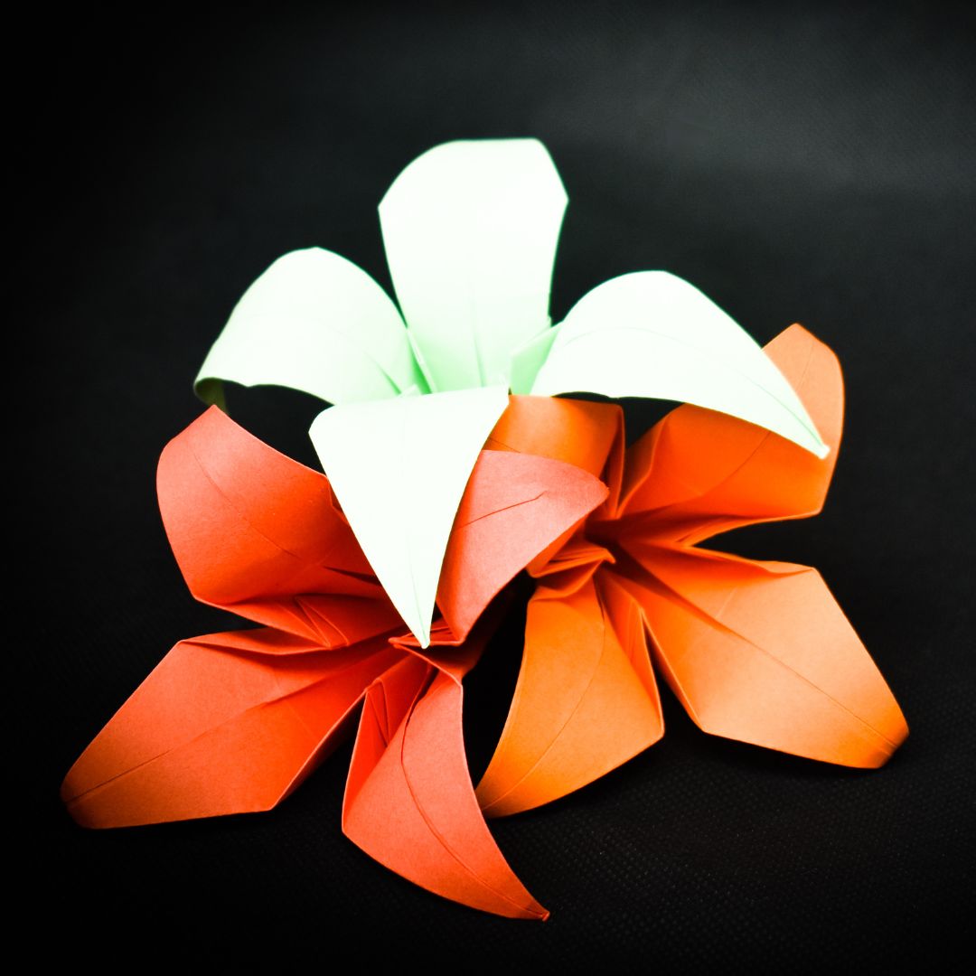 How to Fold an Origami Lily Flower – Origami World