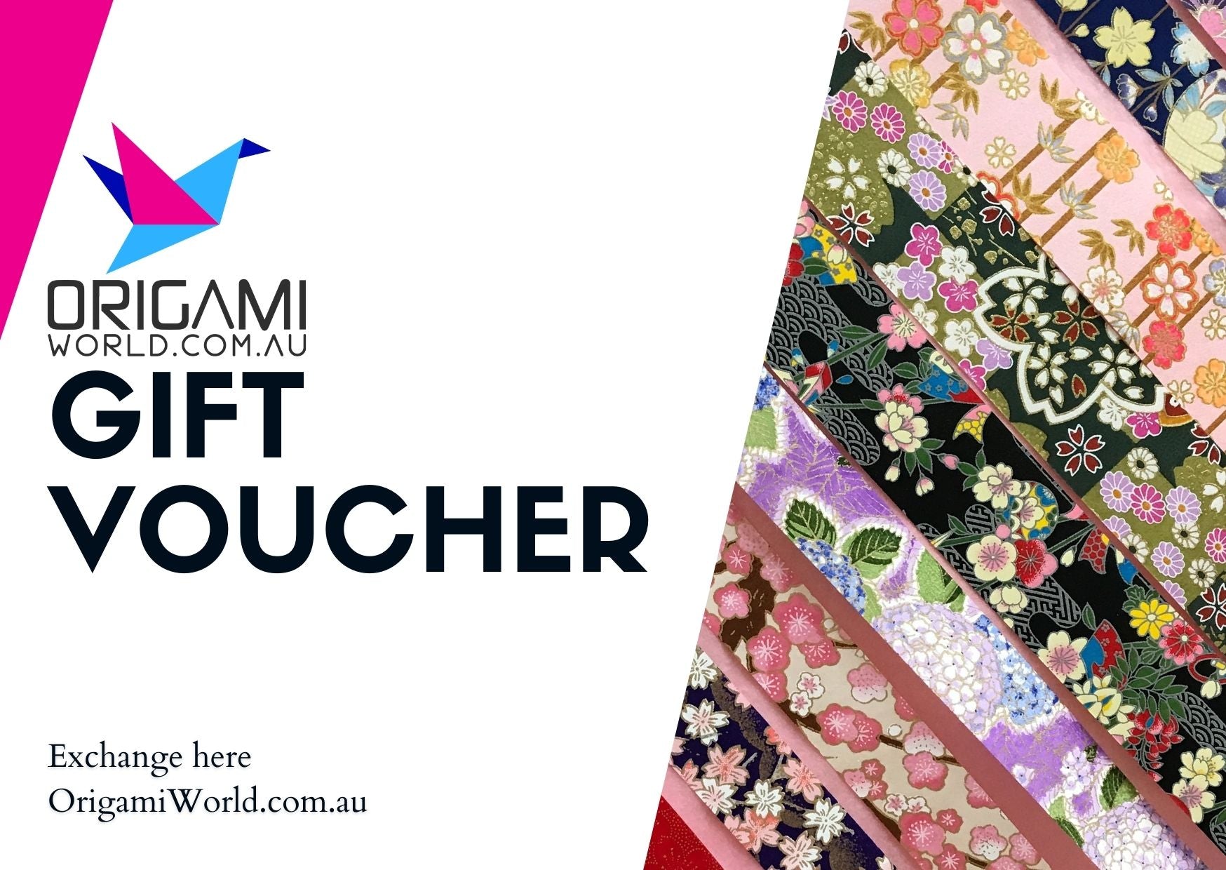 Origami World Gift Voucher