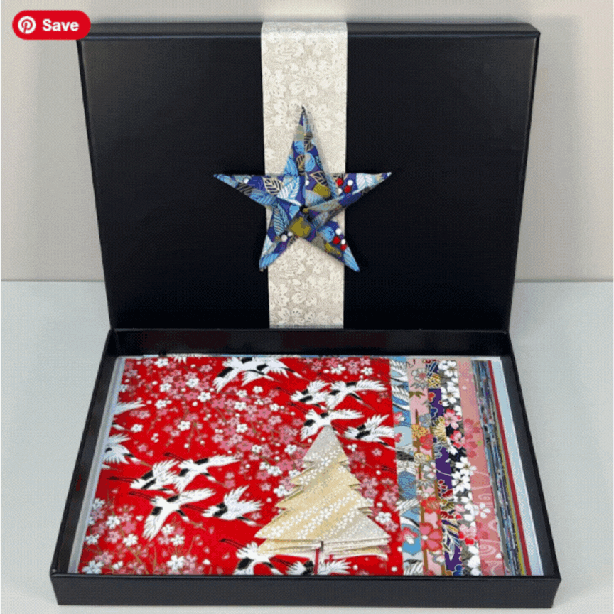 Premium Origami Christmas Kit in Gift Box – Origami Christmas Decorati ...